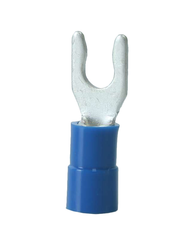 China Heat Shrink-Insulated Single Crimp Locking Spade Terminals ...
